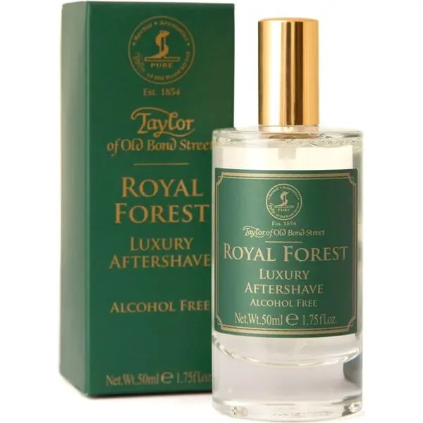 TAYLOR OF OLD BOND STREET Royal Forest Luxury Aftershave Lotion - White