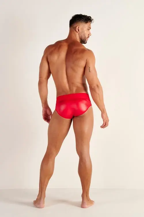 HOM Woh Night Universe Mini Briefs - Red