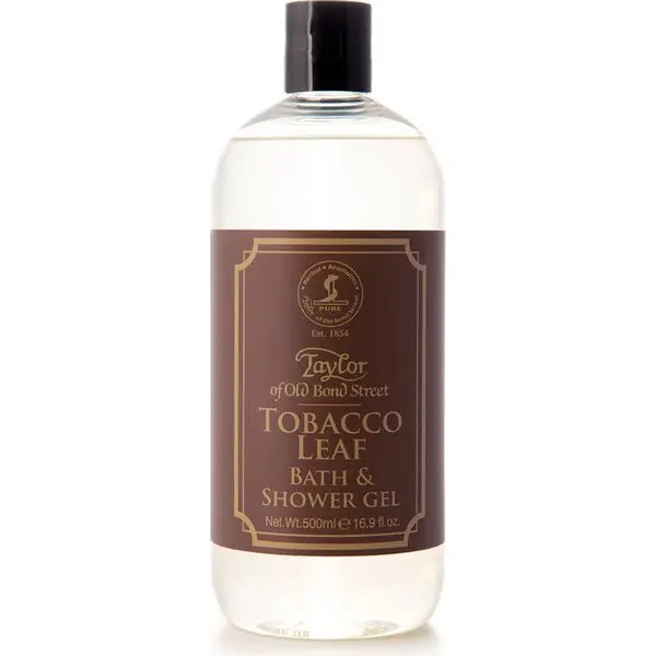 TAYLOR OF OLD BOND STREET Tobacco Leaf Bath & Shower Gel - White