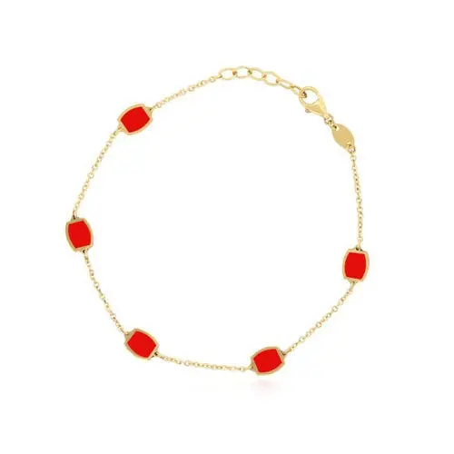 THE LOVERY FINE JEWELRY Icon Bracelet - Coral