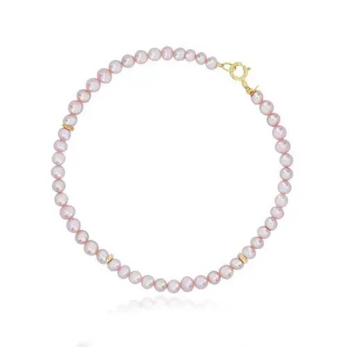 THE LOVERY FINE JEWELRY Pearl Beaded Bracelet - Pink Pearl