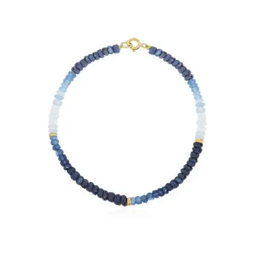 THE LOVERY FINE JEWELRY Ombre Bead Bracelet - Blue Sapphire
