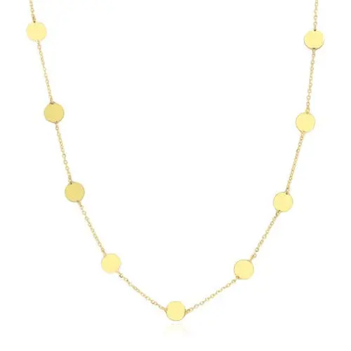 THE LOVERY FINE JEWELRY Gold Bubble Chain Necklace - Yellow Gold