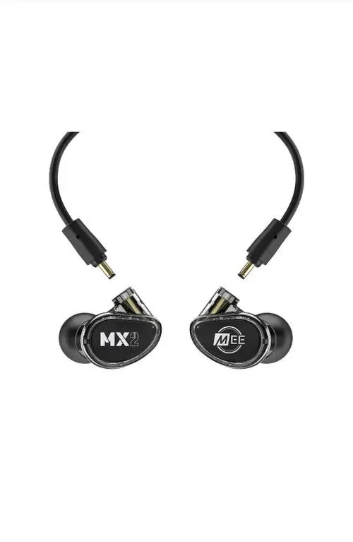 MEE AUDIO Mx2 Pro Dual Driver Musicians' In-ear Monitors - Smoke