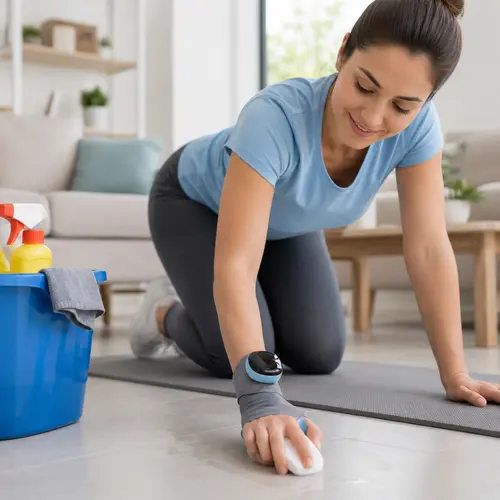 PURSONIC Wrist Massager & Ems Ab Toner Set