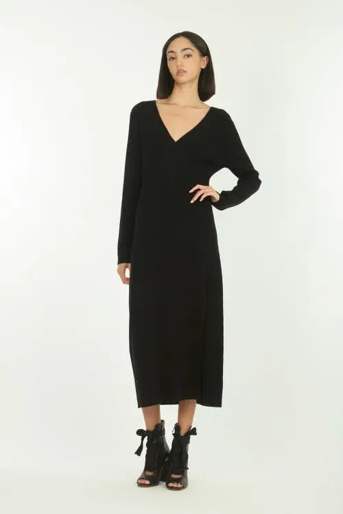 SECRET PON-PON Taylor Wool-cashmere Blend Midi Dress