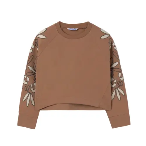 MAYORAL Sleeve Detail Sweatshirt
