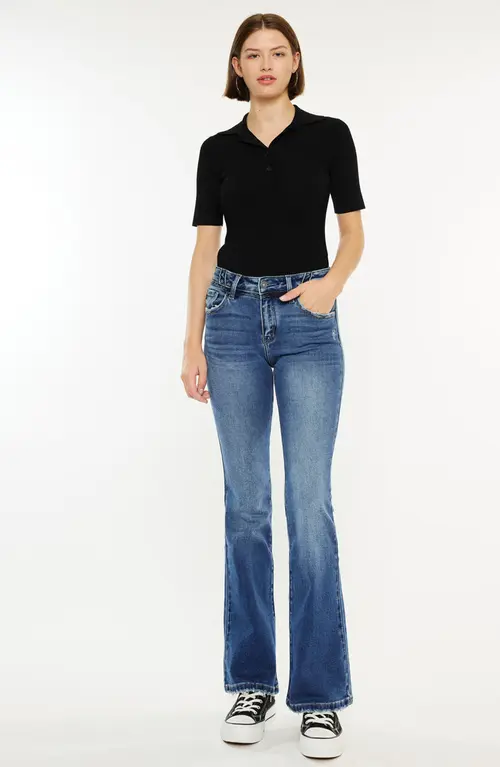 KANCAN Marline Mid Rise Flare Jeans
