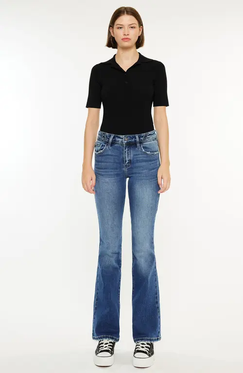 KANCAN Marline Mid Rise Flare Jeans