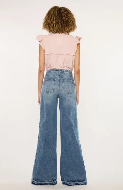 KANCAN High-rise Wide Leg Jeans