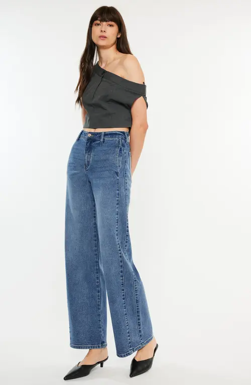 KANCAN Kenya High-rise Wide-leg Flare Jeans