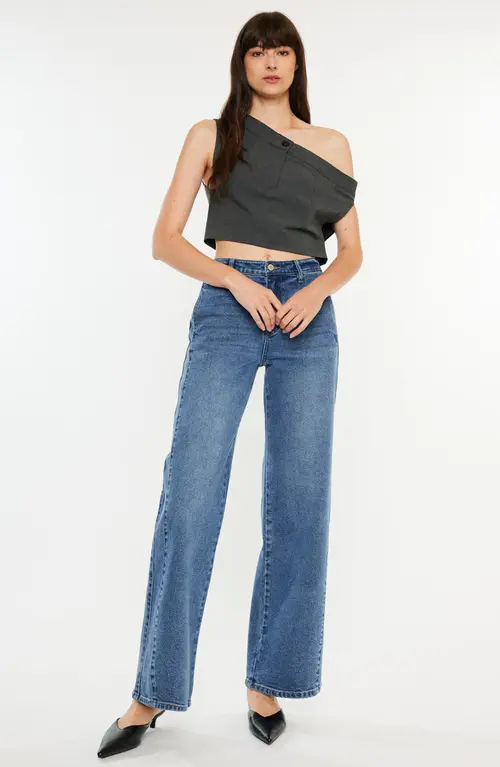 KANCAN Kenya High-rise Wide-leg Flare Jeans