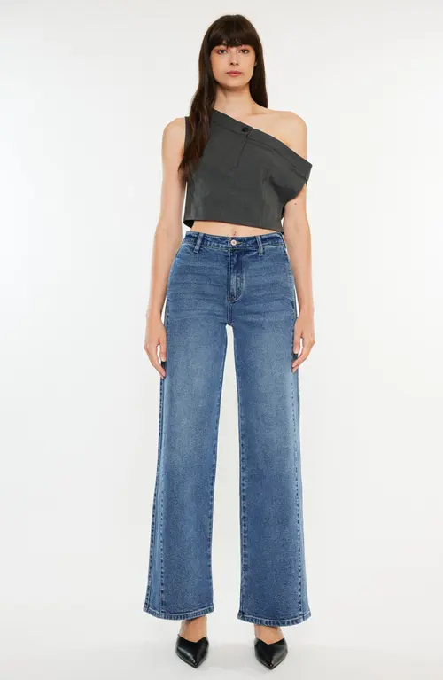 KANCAN Kenya High-rise Wide-leg Flare Jeans