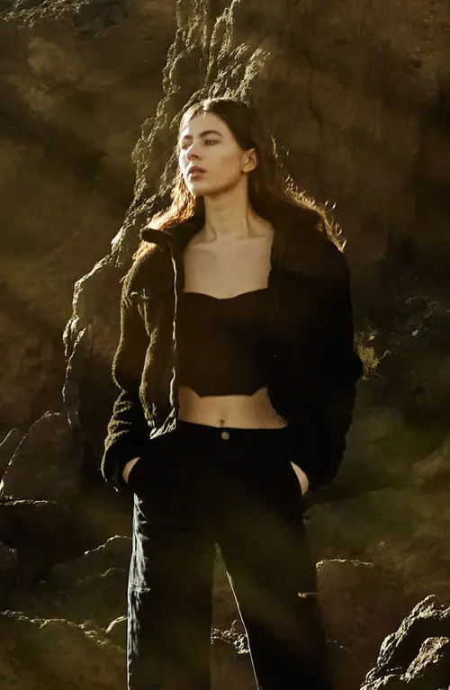 KANCAN Monet Cropped Jacket
