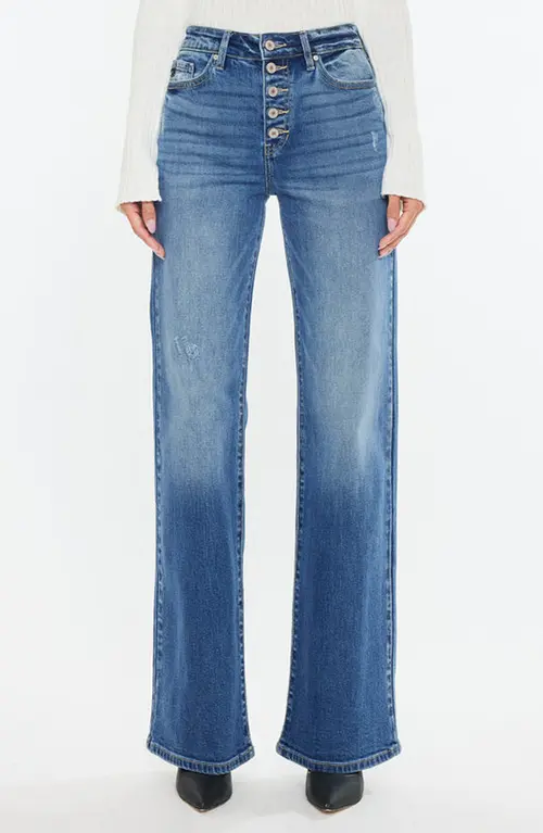 KANCAN Celine High-rise Flare Jeans