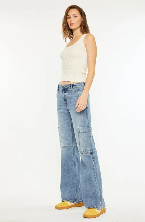 KANCAN Low Rise X-cargo Jeans