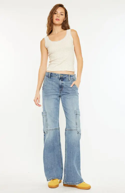 KANCAN Low Rise X-cargo Jeans