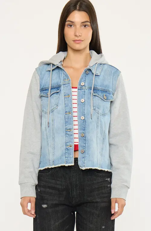 KANCAN Denim Hoodie Jacket