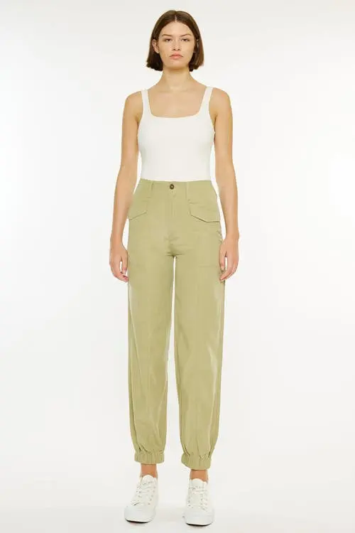 KANCAN Karla Ultra High Rise Cargo Pants