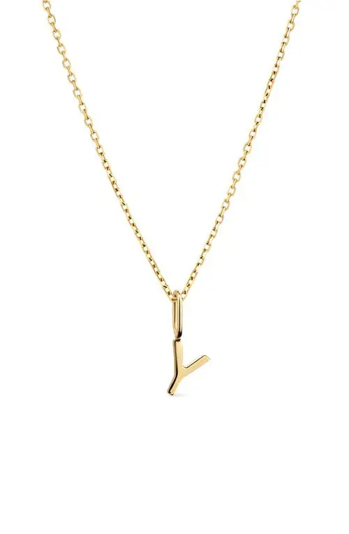 ANA LUISA Letter Necklace - Y