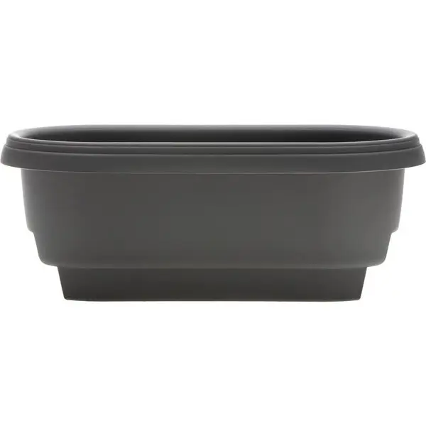 BLOEM Modica Deck Rail Round Planter
