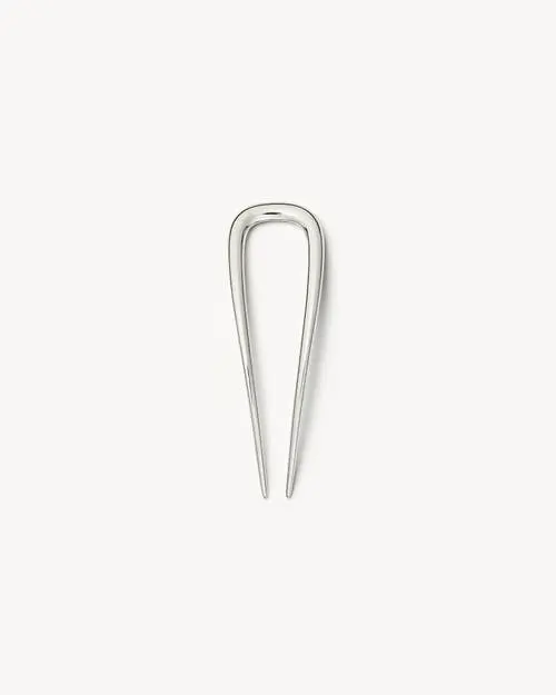 MACHETE Petite French Hair Pin - Silver