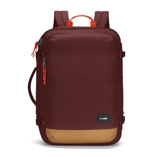 PACSAFE Go 34l Carry-on Backpack - Garnet Red