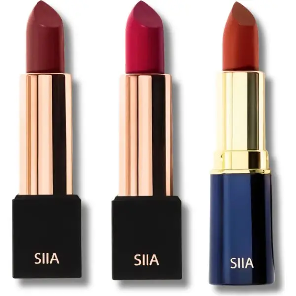 SIIA COSMETICS 3-pc. Muse Lip Trio Set - Deep Brick