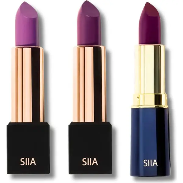 SIIA COSMETICS 3-pc. Muse Lip Trio Set - Purple Mood