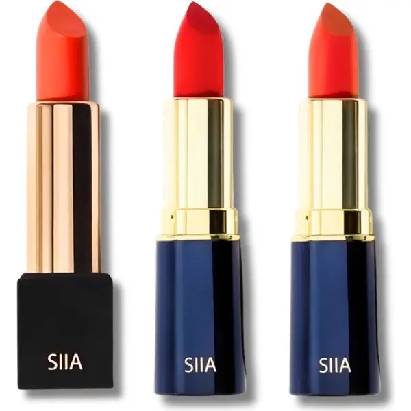 SIIA COSMETICS 3-pc. Muse Lip Trio Set - Sunset Orange