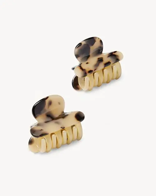 MACHETE Twin Heirloom Claw Clips - Blonde Tortoise
