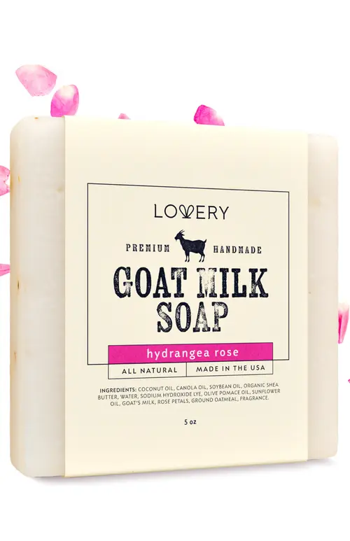 LOVERY Handmade Goat Milk Soap Made - Single