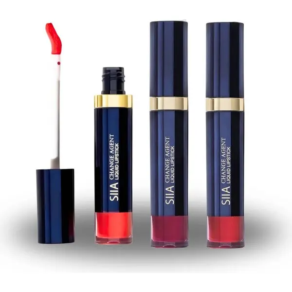 SIIA COSMETICS 3-pc. Liquid Lipstidck Trio Set - Classic Red