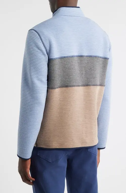 Johnston & Murphy Reversible Quilted Quarter Zip Pullover