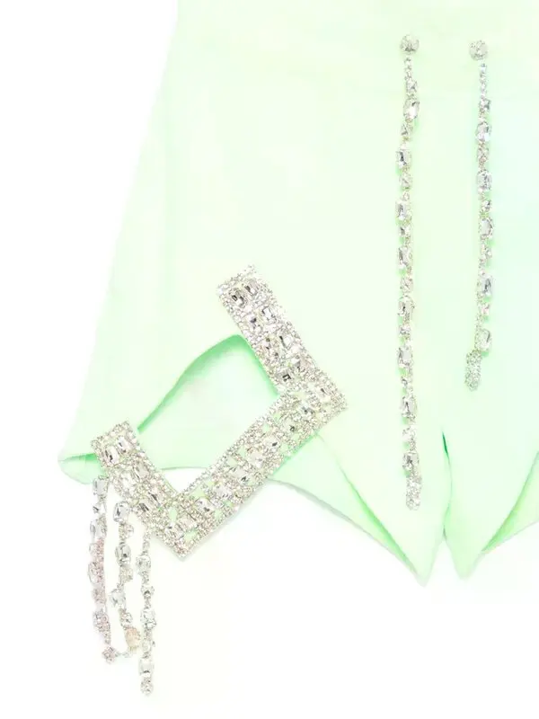 LOULOU Jewel-embellished Shorts