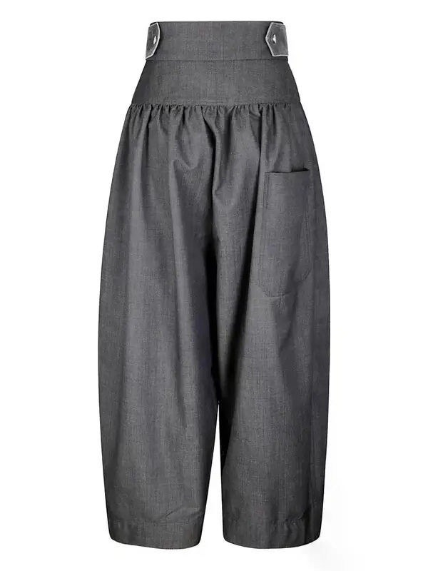 NICCOLO PASQUALETTI Luna Wide-leg Trousers
