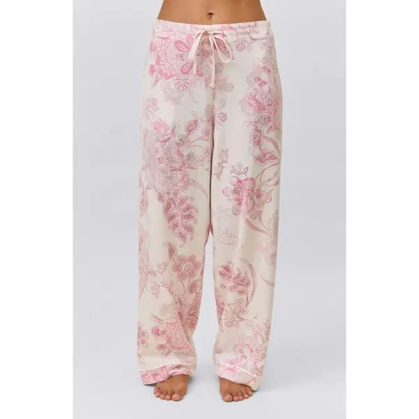PAPINELLE Coco Cozy Pajama Pants - Ecru