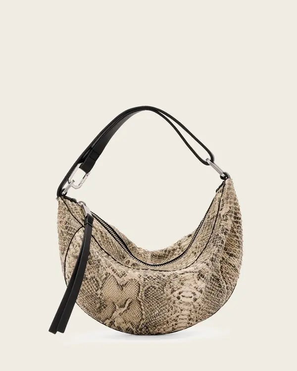 ALLSAINTS Luna Micro Snake Bag