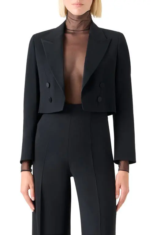 Akris Short Wool-blend Jacket