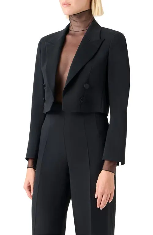 Akris Short Wool-blend Jacket