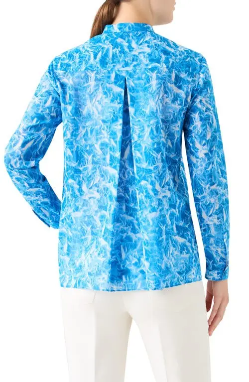 Akris Cotton Voile Button-up Shirt
