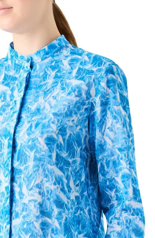 Akris Cotton Voile Button-up Shirt