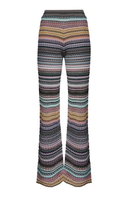 Missoni Striped Long Pants - Multicoloured