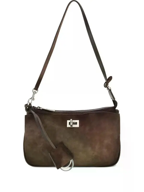 Balenciaga Rodeo Suede Shoulder Bag