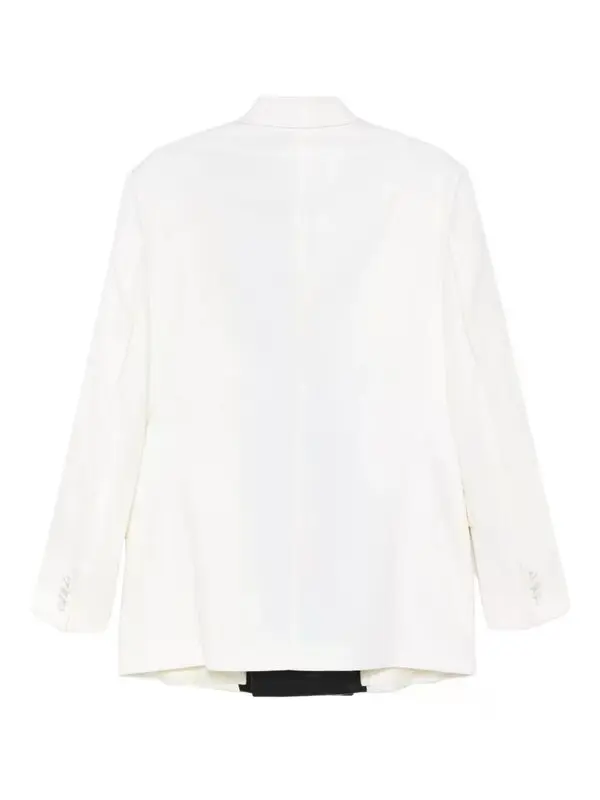 LANVIN Double-breasted Peak-lapel Blazer