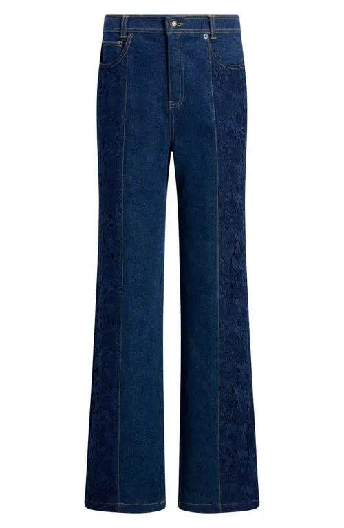 Cinq À Sept Francine Lace Detail Jeans
