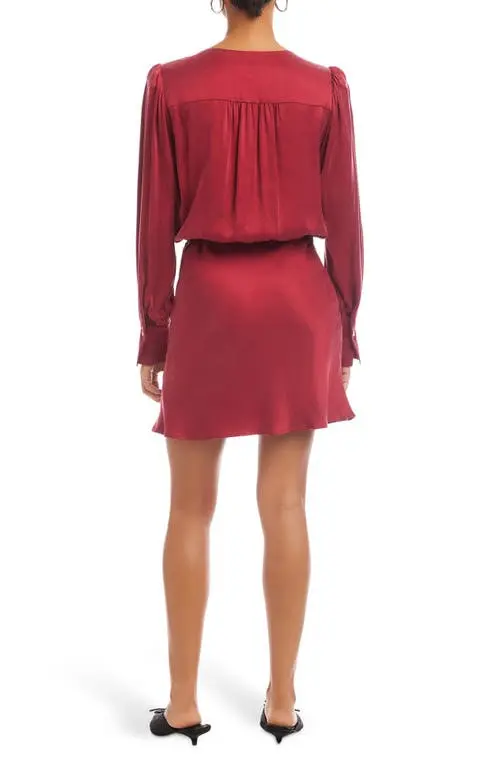 Fifteen Twenty Denise Long Sleeve Mini Dress