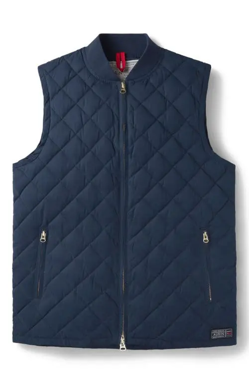 AUBIN Anwick Quilted Gilet Vest - Navy
