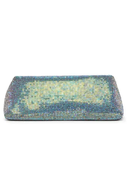 Dolce Vita Akila Crystal Mesh Foldover Clutch