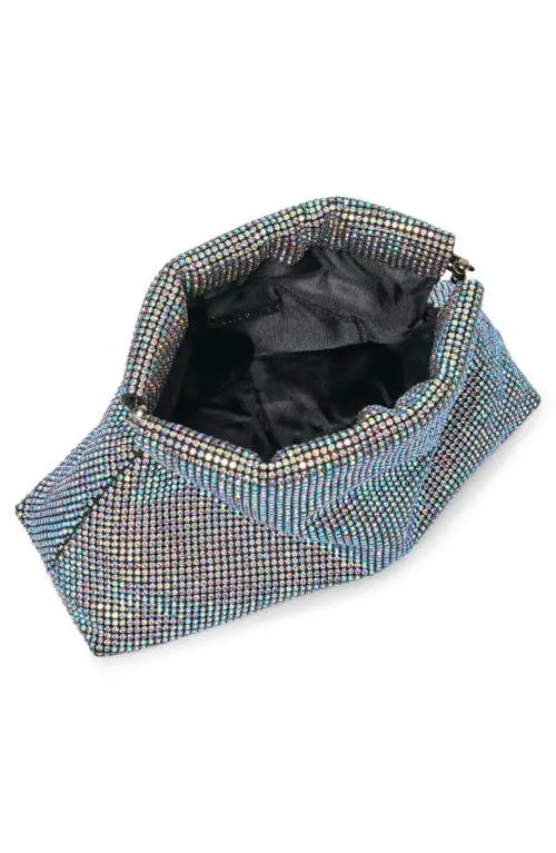 Dolce Vita Akila Crystal Mesh Foldover Clutch